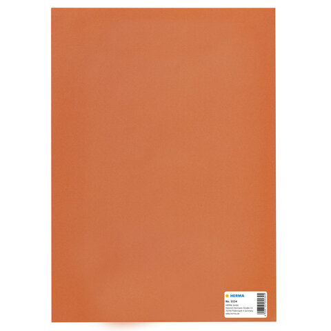Exercise book cover paper A4 orange 100% wastepaper-5534