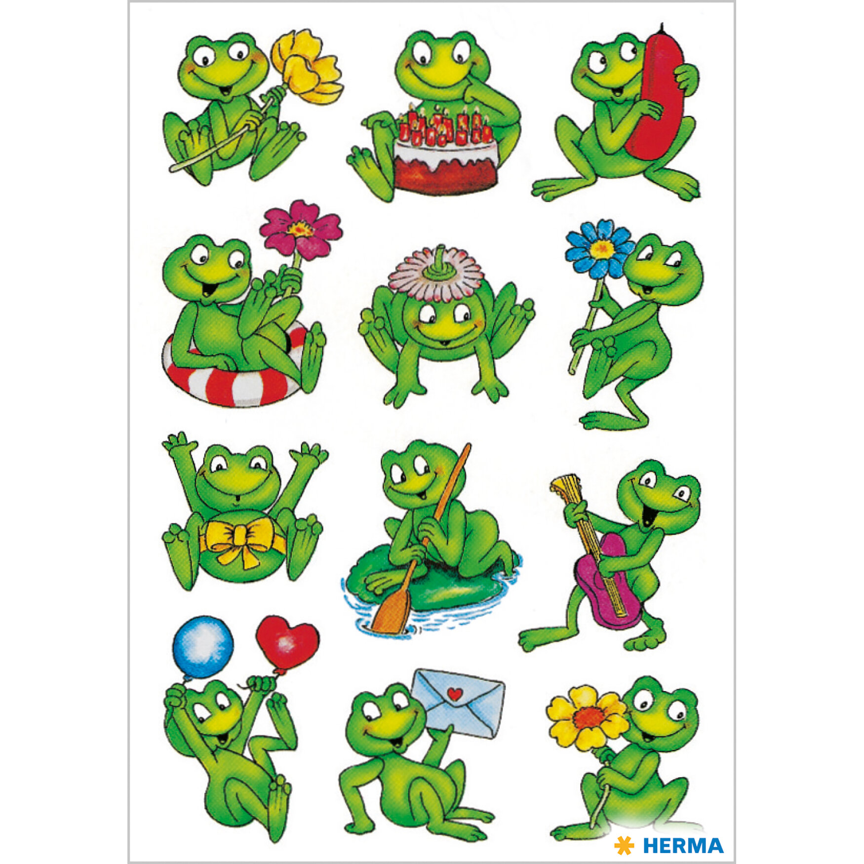 Stickers frogs