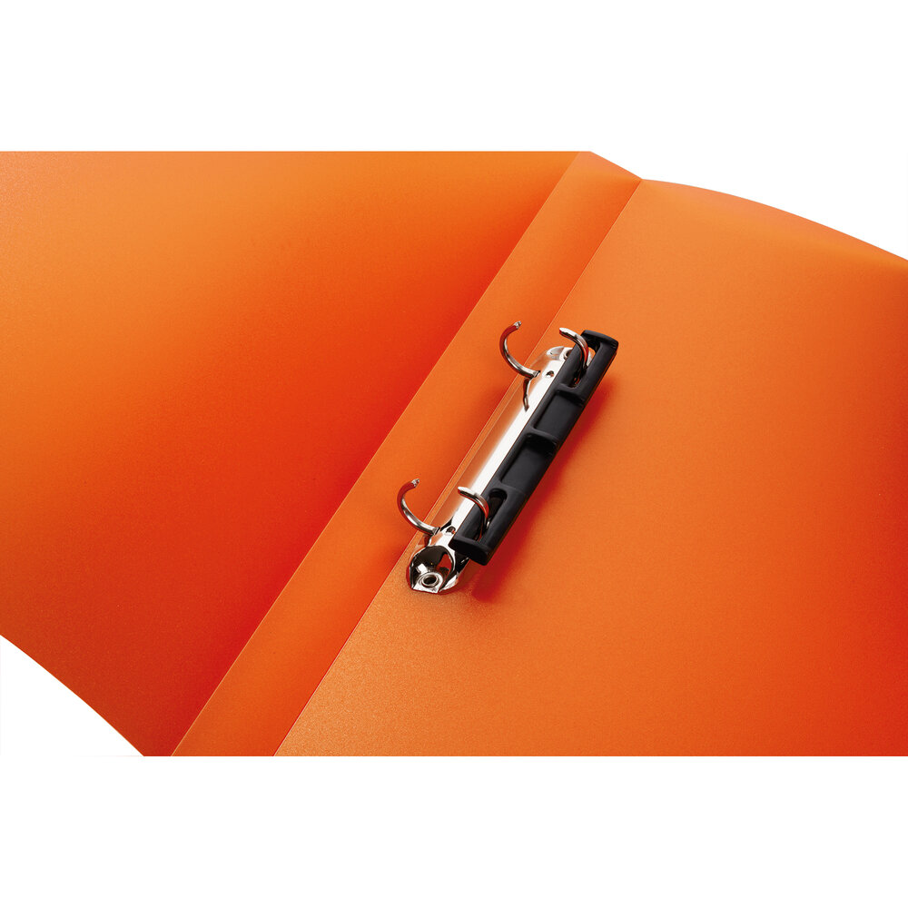 Ring binder A4 translucent orange, 19162