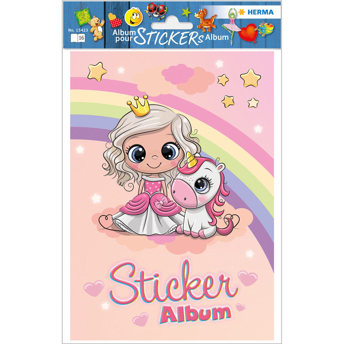 Sticker album for kids - Collecting stickers with HERMA sticker albums
