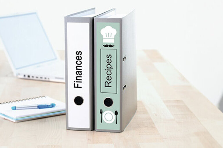 File labels - HERMA spine labels, quality since 1906