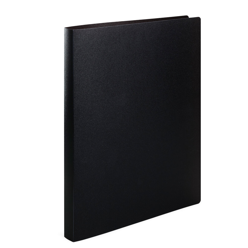 Ring binder A4 translucent black, 19160