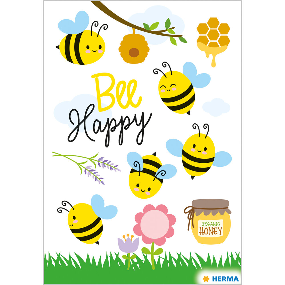 Cute Bees stickers