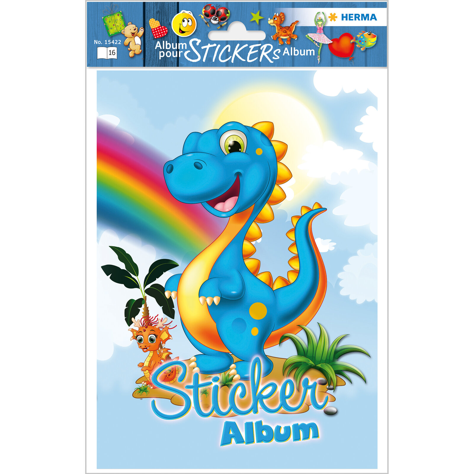 Sticker album for kids - Collecting stickers with HERMA sticker albums