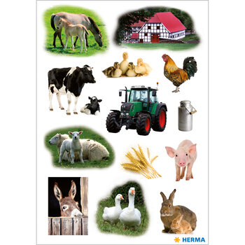 Stickers farm animals