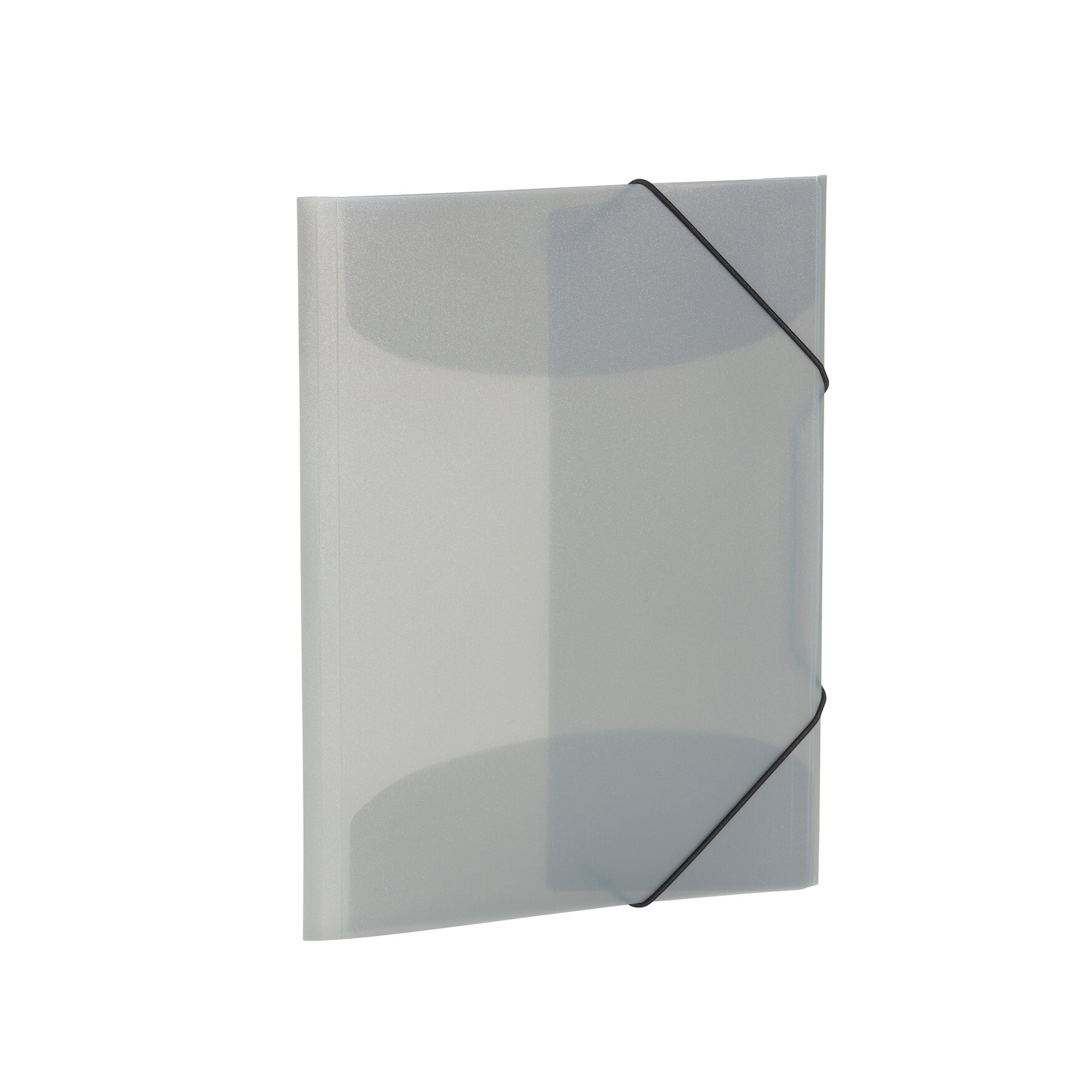 Elasticated folder A3 PP translucent grey